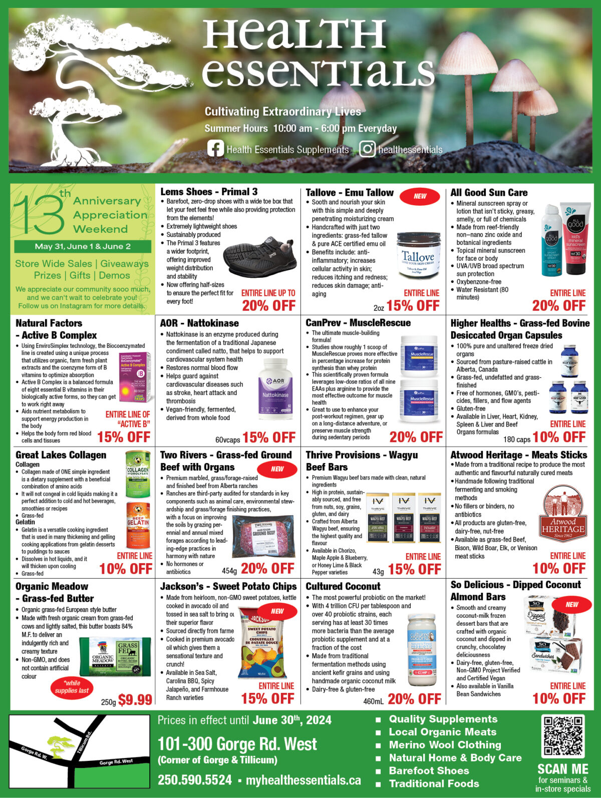 Monthly Flyer | Health Essentials, Health & Wellness Shop in Victoria, BC
