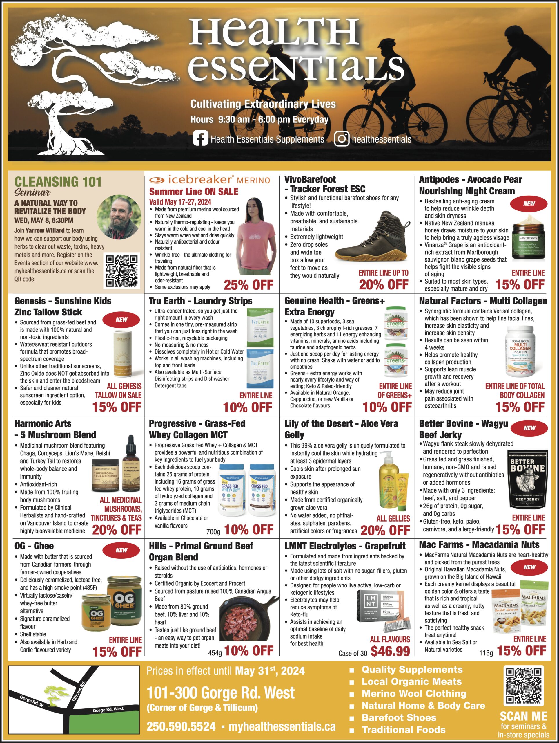 Monthly Flyer | Health Essentials, Health & Wellness Shop in Victoria, BC